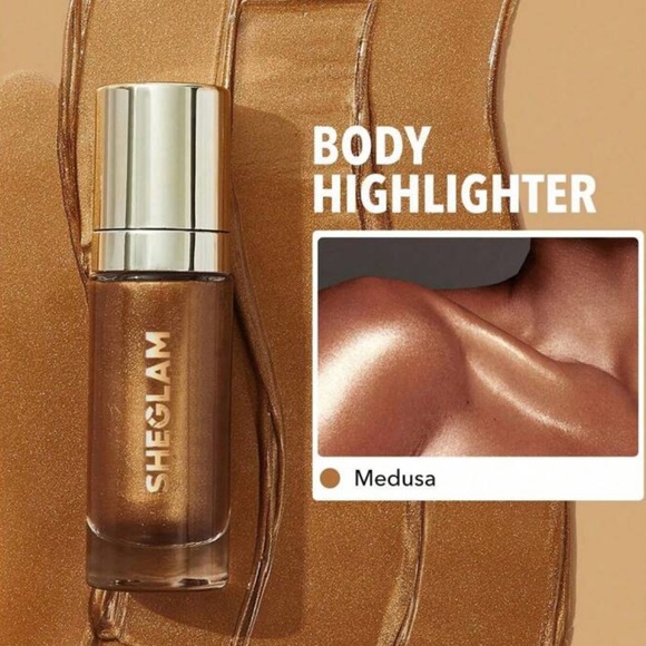 Rebellious Rose | Makeup | Sheglam Sunkissed Body Highlighter Medusa ...